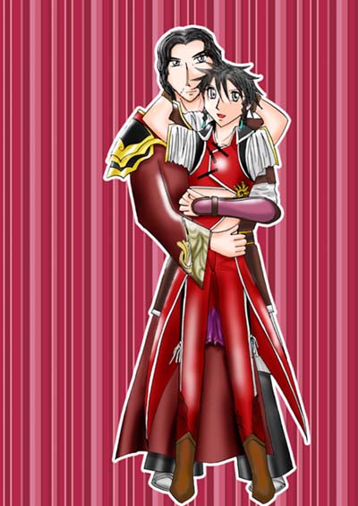 諸事情により三国6の時は全く絵を描いていなかったのでこれがほぼ初描きイラストになります。